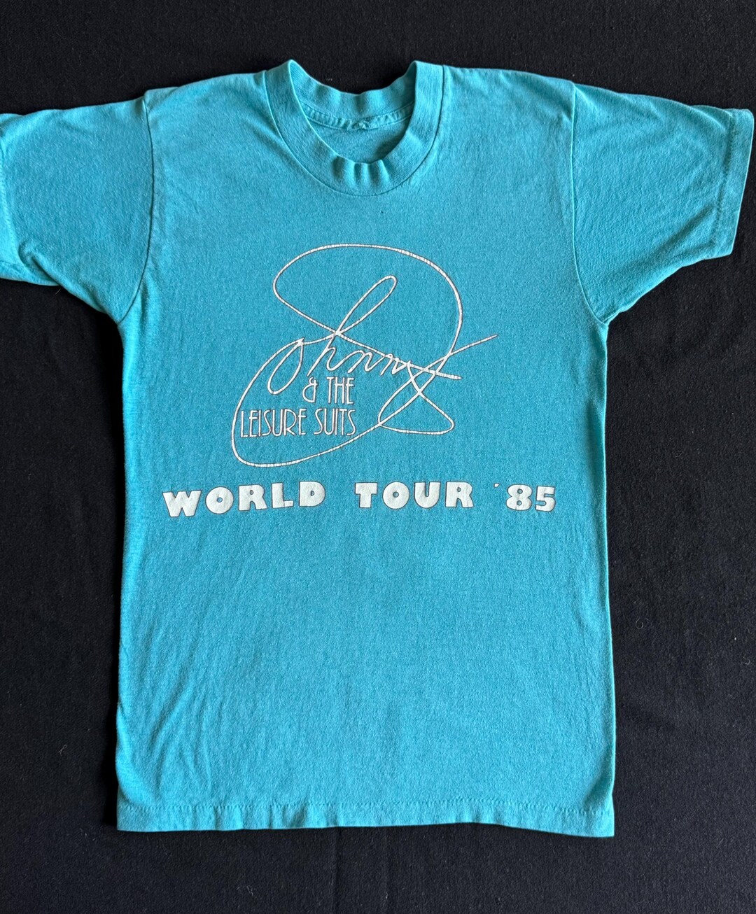 Vintage Johnny and the Leisure Suits World Tour ‘85 Soft and Worn Thin ...