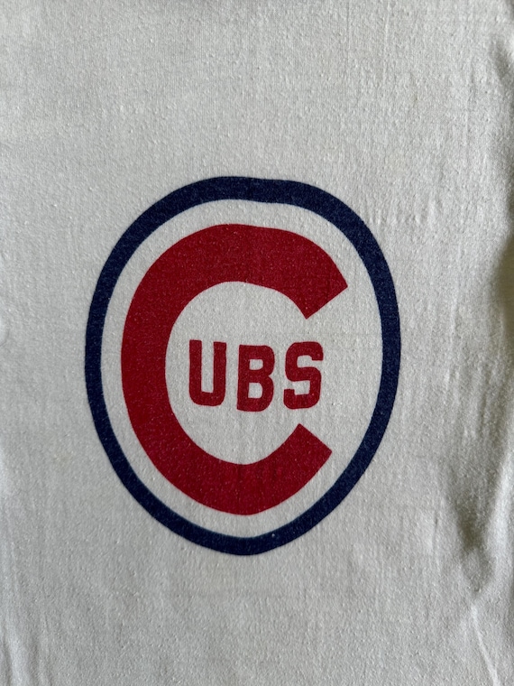 1960’s 70’s Kids Chicago Cubs Classic Logo T Shirt Ra… - Gem