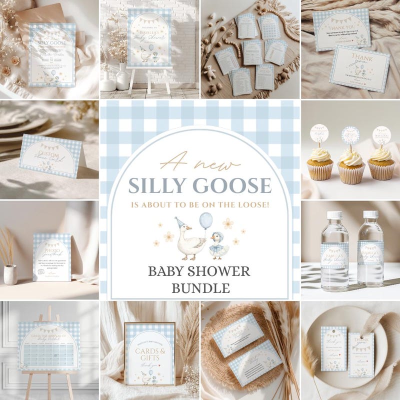 Silly Goose Baby Shower - Etsy