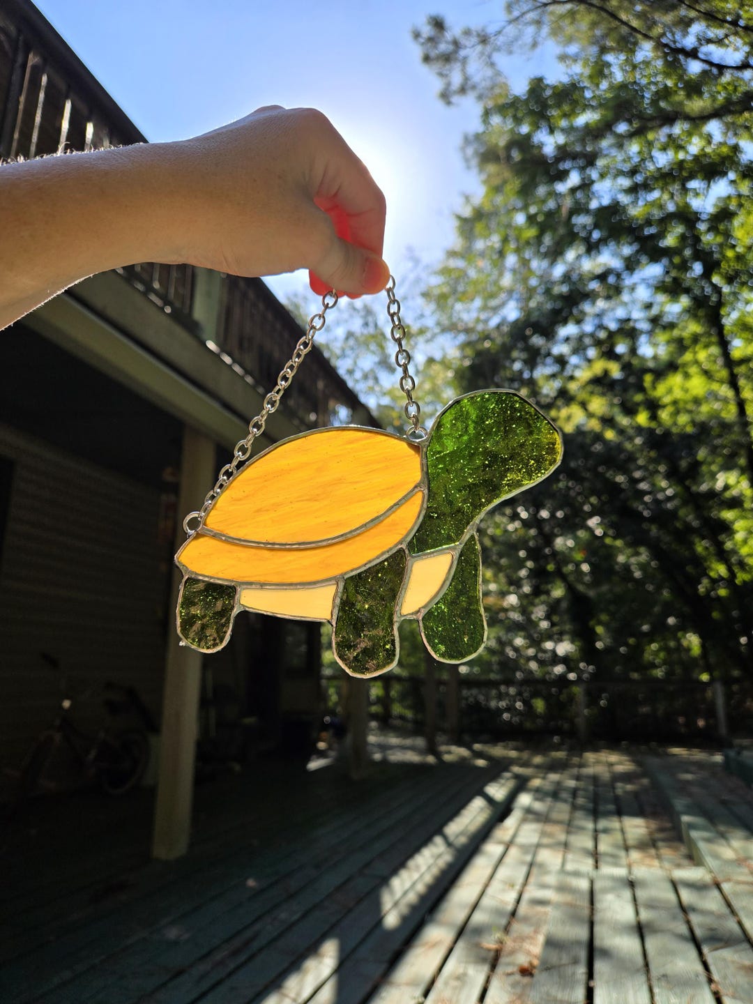 Stained Glass Turtle - Etsy