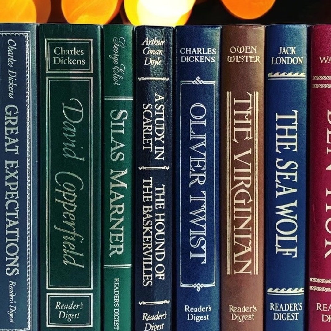 Vintage Book ONE Reader's Digest World's Best Reading Titles Listed ...