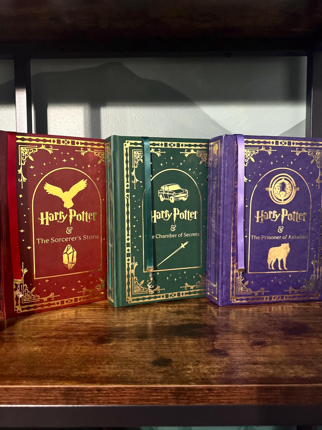 Harry Potter Set | Hand Bound Books | Rebind - Etsy