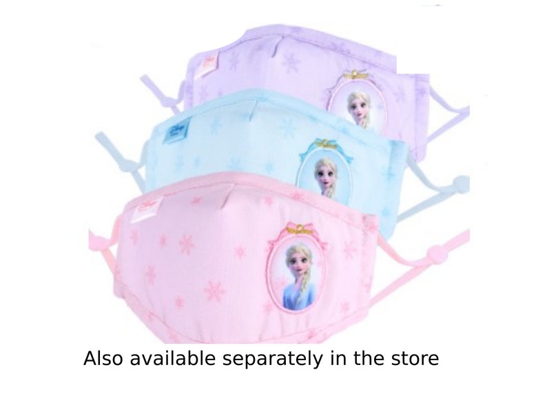 Age 3-8 Elsa Frozen Filter Included 3 Layer Adjustable - Etsy