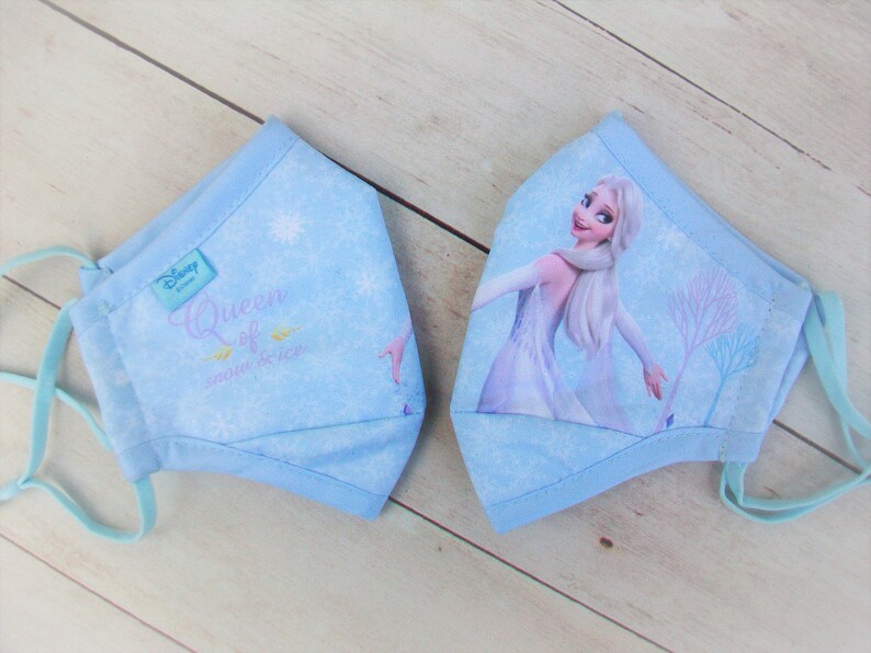 Age 3-8 Elsa Frozen Filter Included 3 Layer Adjustable | Etsy