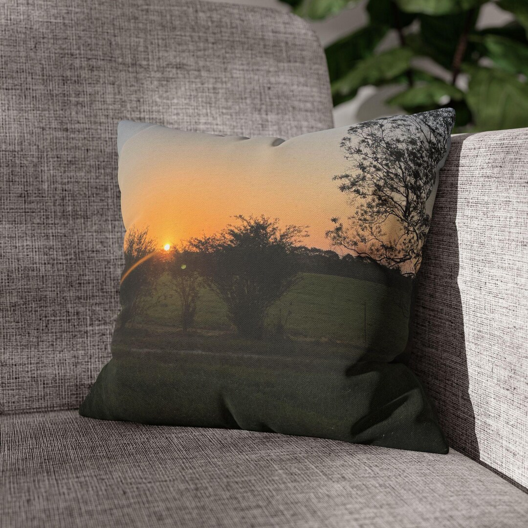 Custom Pillow Cover: Soft Spun Polyester Home Decor - Etsy
