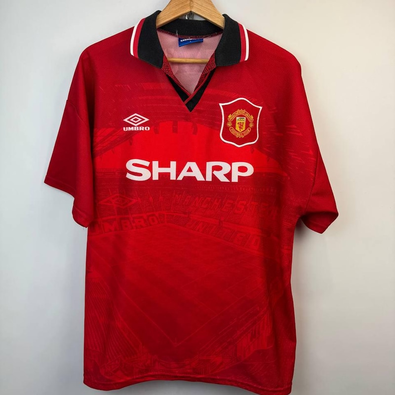 Manchester United Sharp Jersey - Etsy
