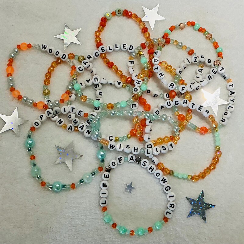 Ts12 Beaded Bracelet - Etsy