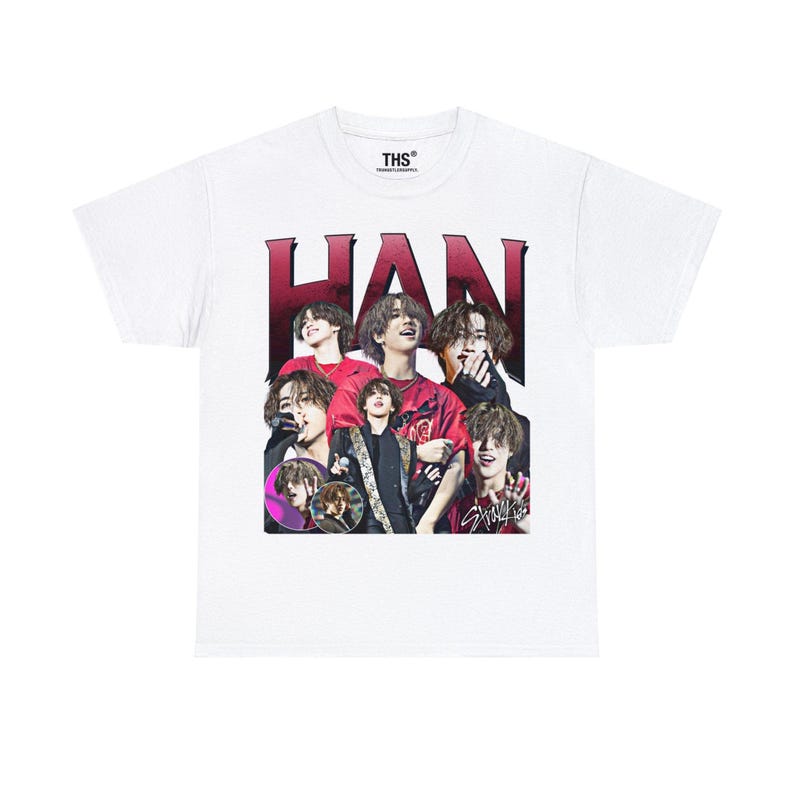 Han SKZ Bootleg Graphic Mockup Sublimation PNG Print-ready Design ...