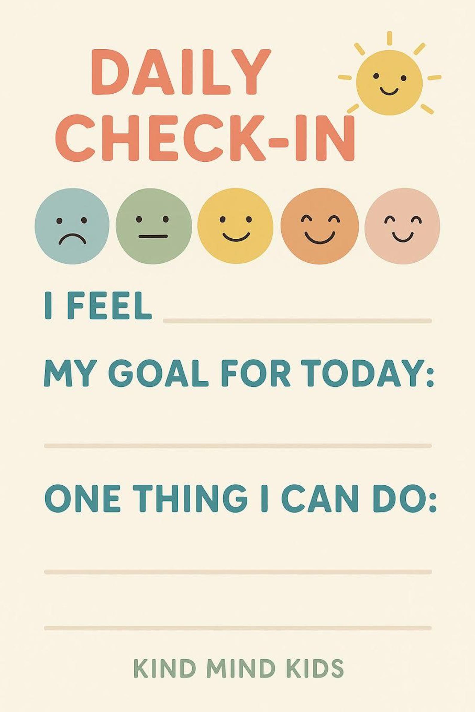 My Calm-down Steps - Printable Visual Chart for Kids/calm Corner PDF ...