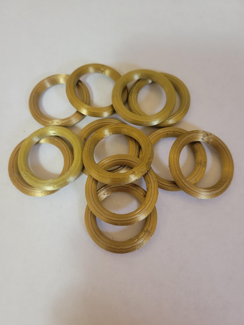 3D Printed Sonic Rings - 9 Pieces - Etsy Australia