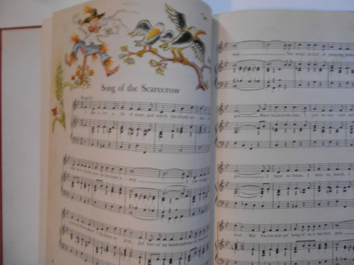 The Children's Music Box, a Vintage Children's Song Book by Paul ...