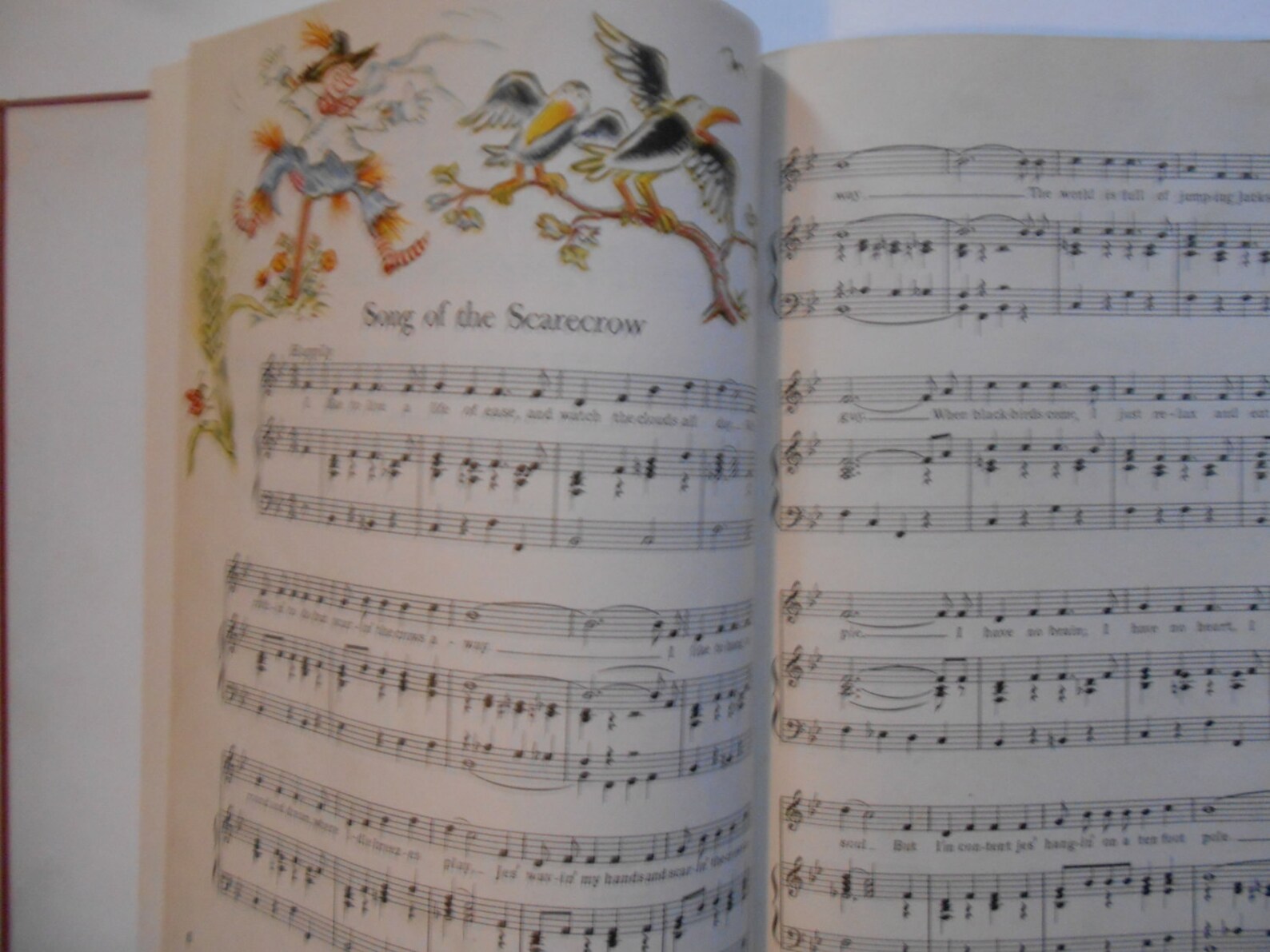 The Children's Music Box, a Vintage Children's Song Book by Paul ...