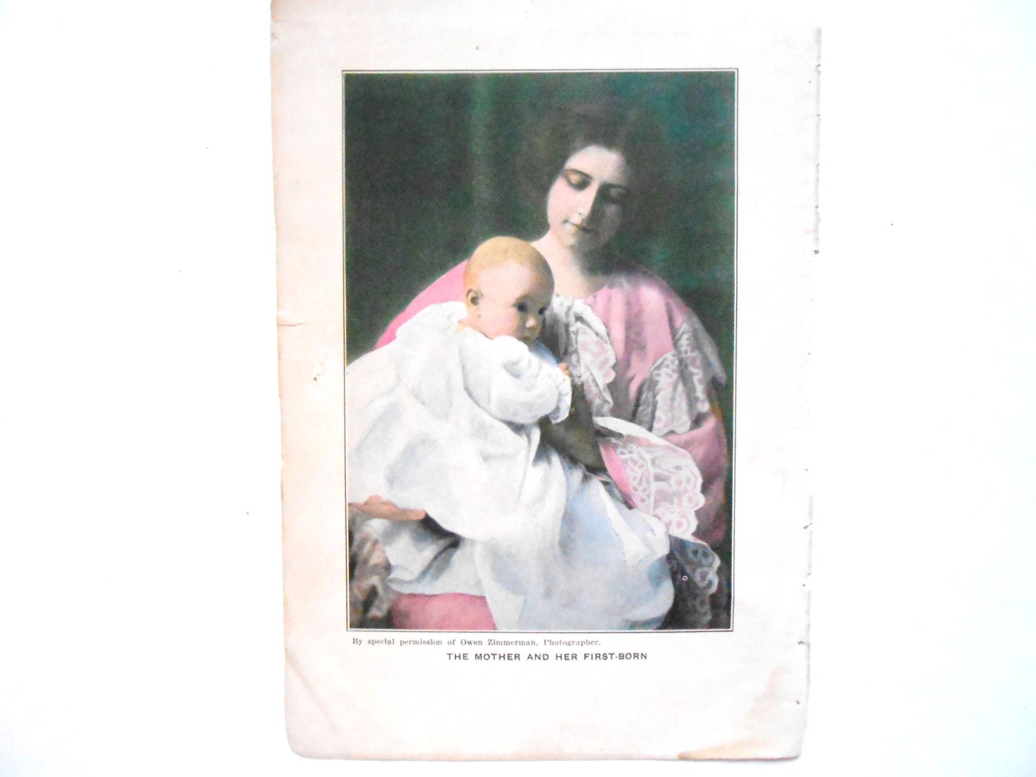 1909 Book Illustrations, Life Knowledge, Women, Mothers - Etsy