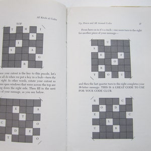 All Kinds of Codes, a Vintage Children's Book - Etsy