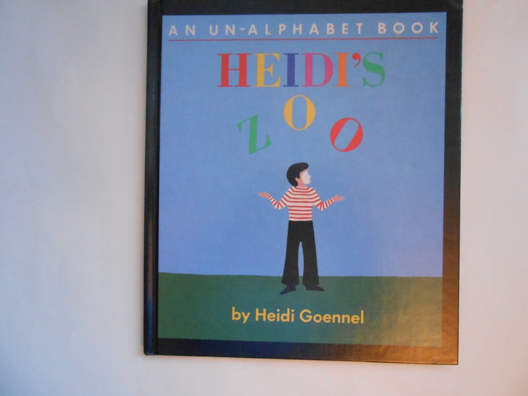 Heidi's Zoo, an Un-alphabet Book, a Vintage Children's ABC Book by ...