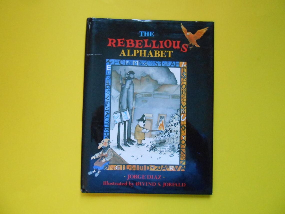 The Rebellious Alphabet, a Vintage Children's ABC Book - Etsy
