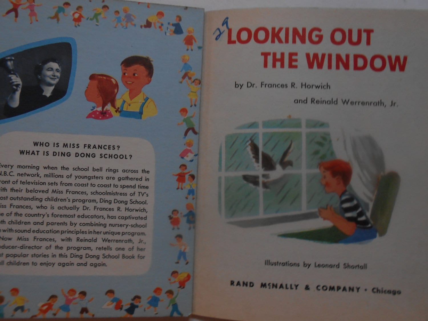 Looking Out the Window, a Vintage Children's Book - Etsy UK