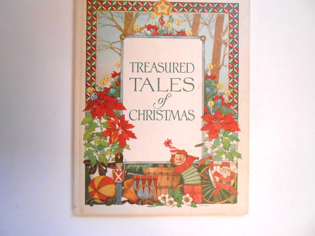 Treasured Tales of Christmas, a Vintage Holiday Book, Advent ...
