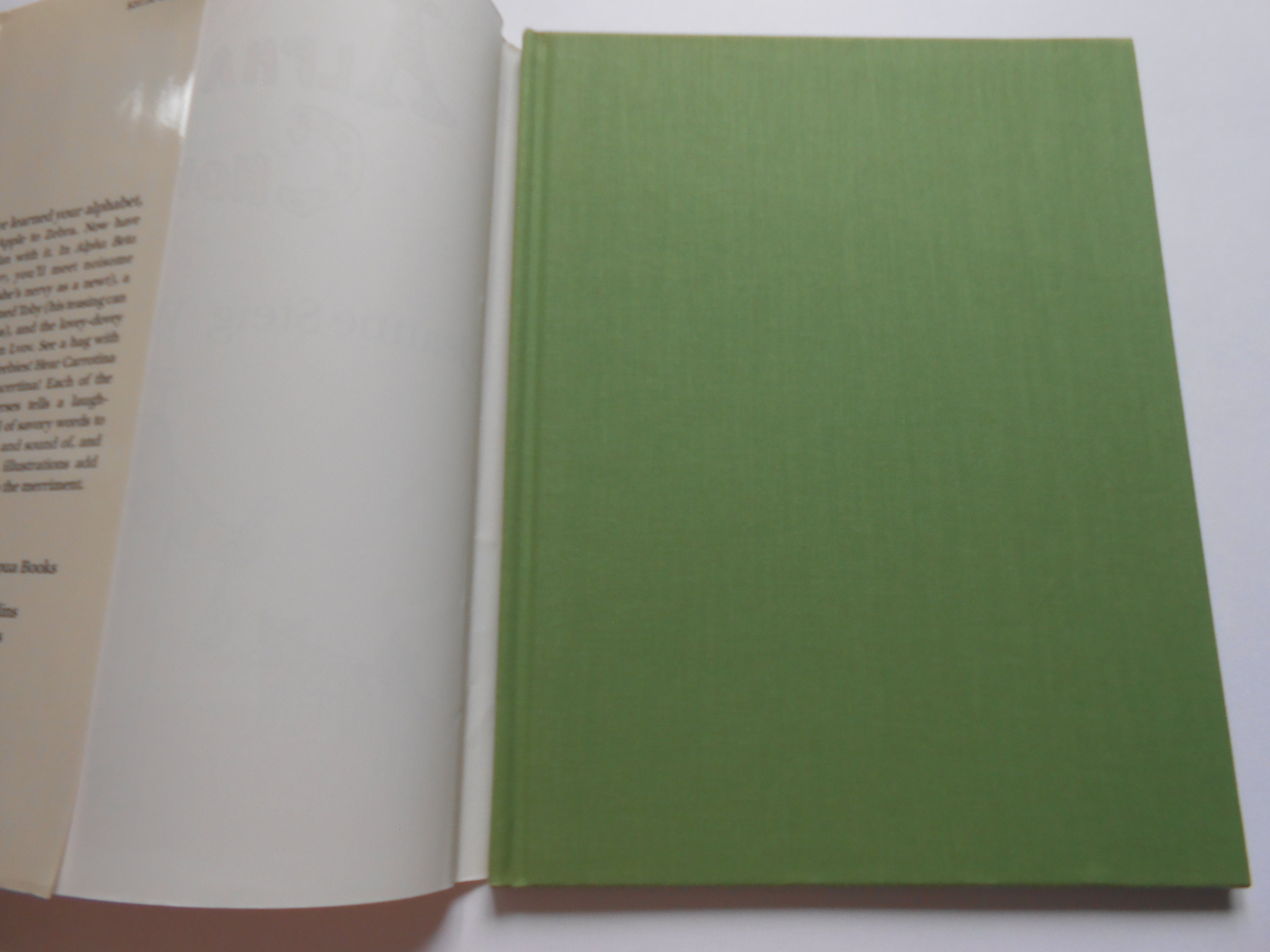 Alpha Beta Chowder, a Vintage Children's Alphabet Book - Etsy