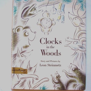 Clocks in the Woods, a Vintage Children's Book - Etsy