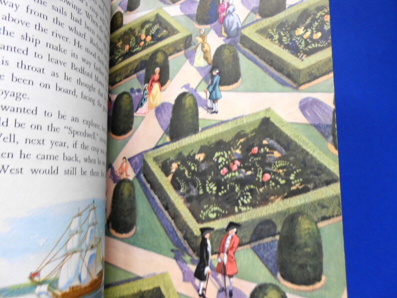 Southern Colonial Days, Vintage Children's School Book, 1942, Marcelle ...