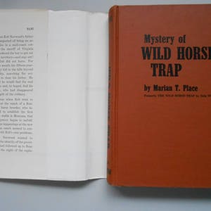 Mystery of Wild Horse Trap, a Vintage Children's Book by Marian T ...