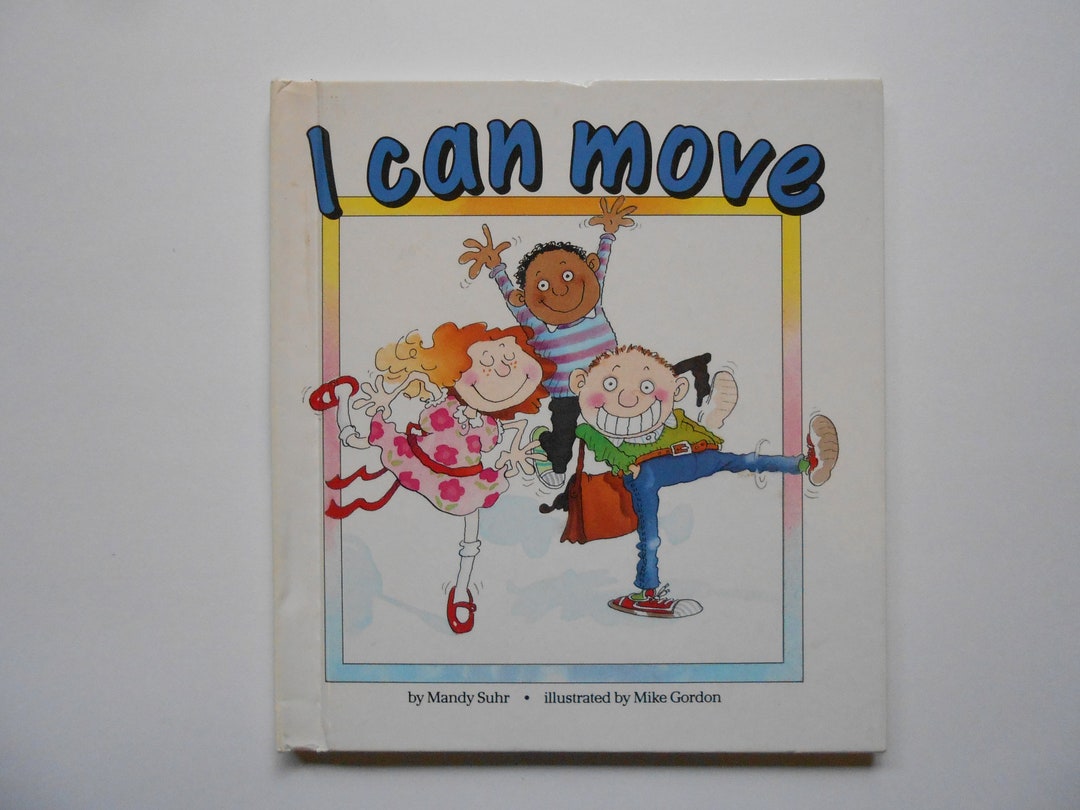 I Can Move, a Vintage Children's Book by Mandy Suhr - Etsy