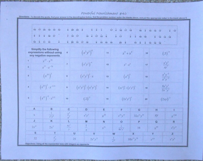 Homeschooling Math,pre-algebra Proverbs WITH Explanations,home ...