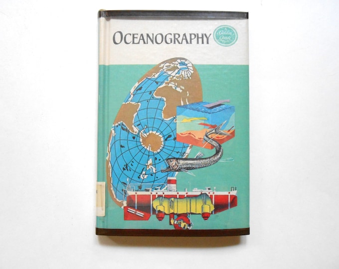 Oceanography a Vintage Children's Book - Etsy
