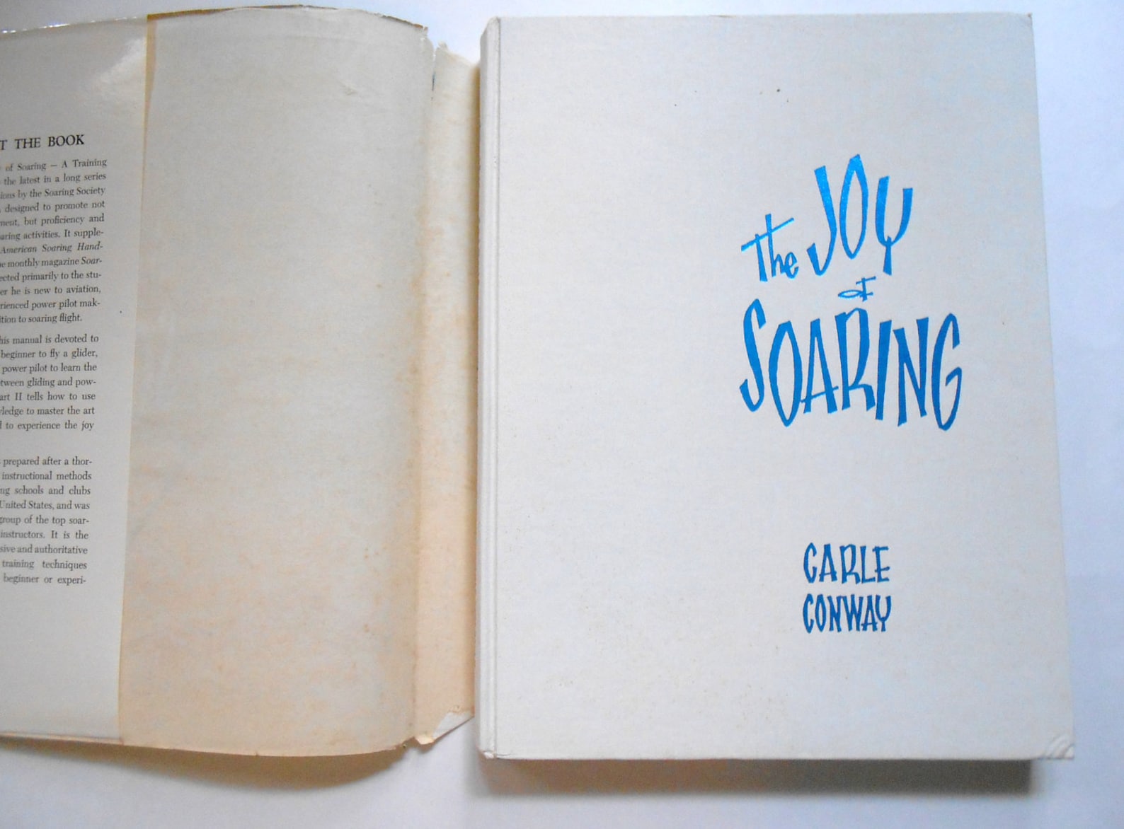 The Joy of Soaring, a Vintage Book - Etsy
