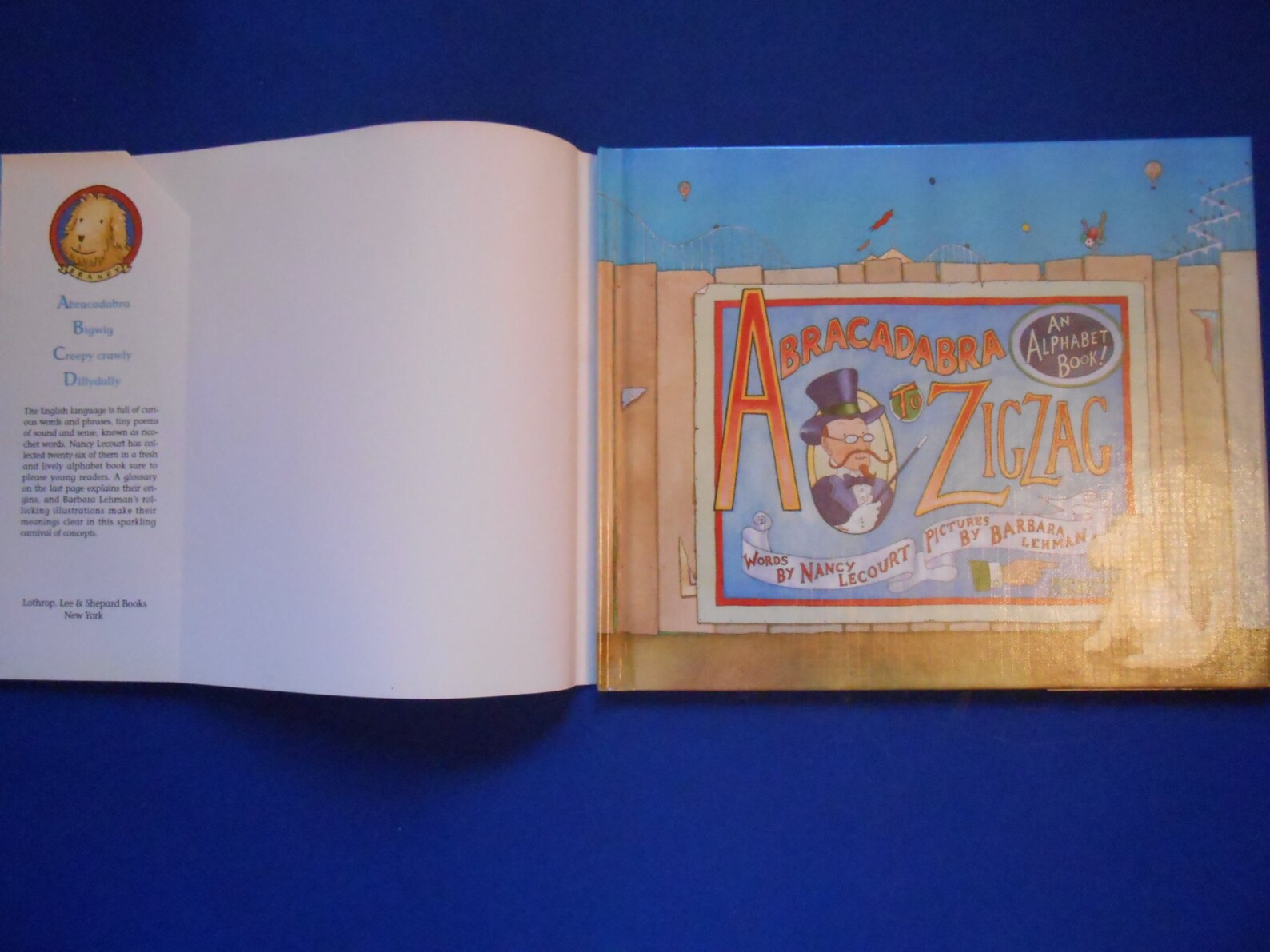 Abracadabra to Zigzag, a Vintage Children's Alphabet Book, ABC - Etsy