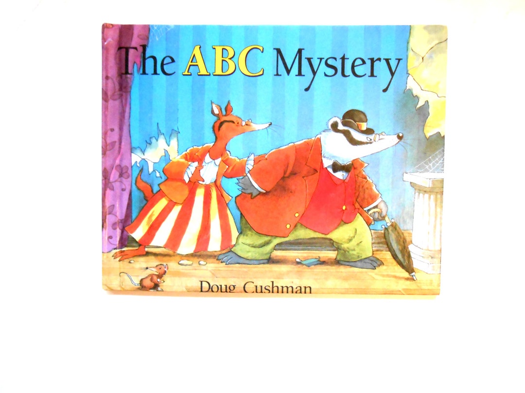 The ABC Mystery, a Vintage Children's Alphabet Book - Etsy