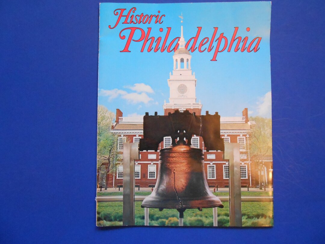 Historic Philadelphia, a Vintage Souvenir Book - Etsy
