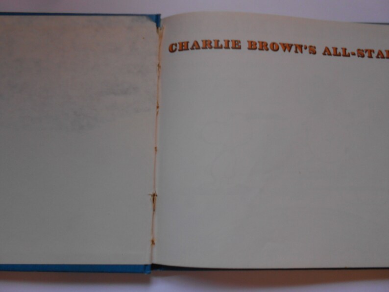 Charlie Brown's All-stars a Vintage Children's Book - Etsy