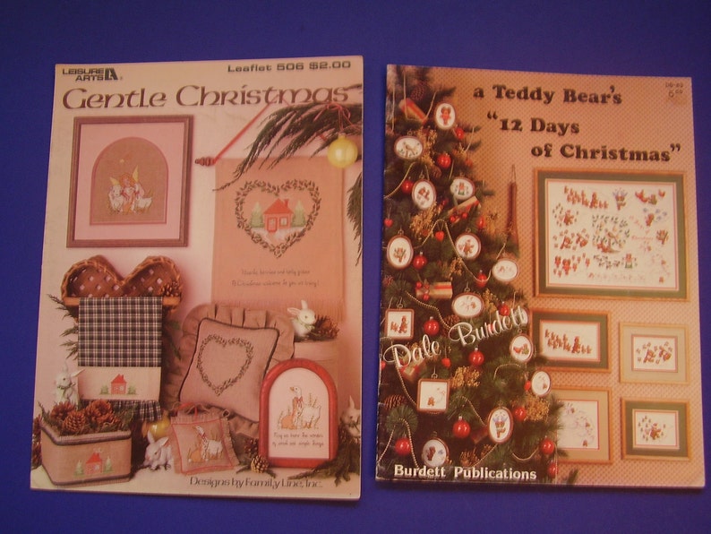 Six Christmas Craft Books - Etsy
