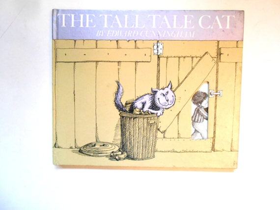 The Tall Tale Cat a Vintage Children's Book Edward - Etsy