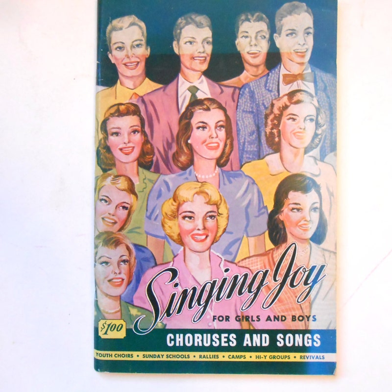Vintage Song Book - Etsy