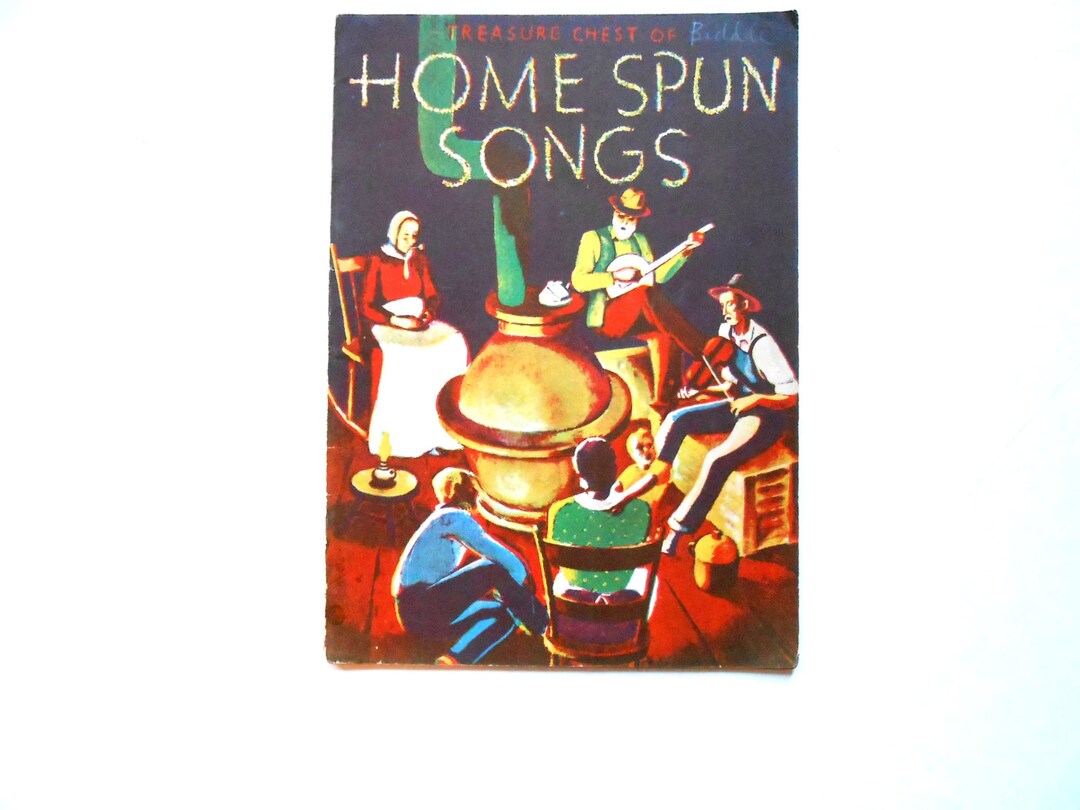 Homespun Songs, a Vintage Songbook, 1935 - Etsy
