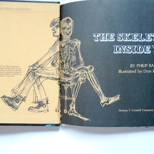 The Skeleton Inside You, a Vintage Children's Book - Etsy