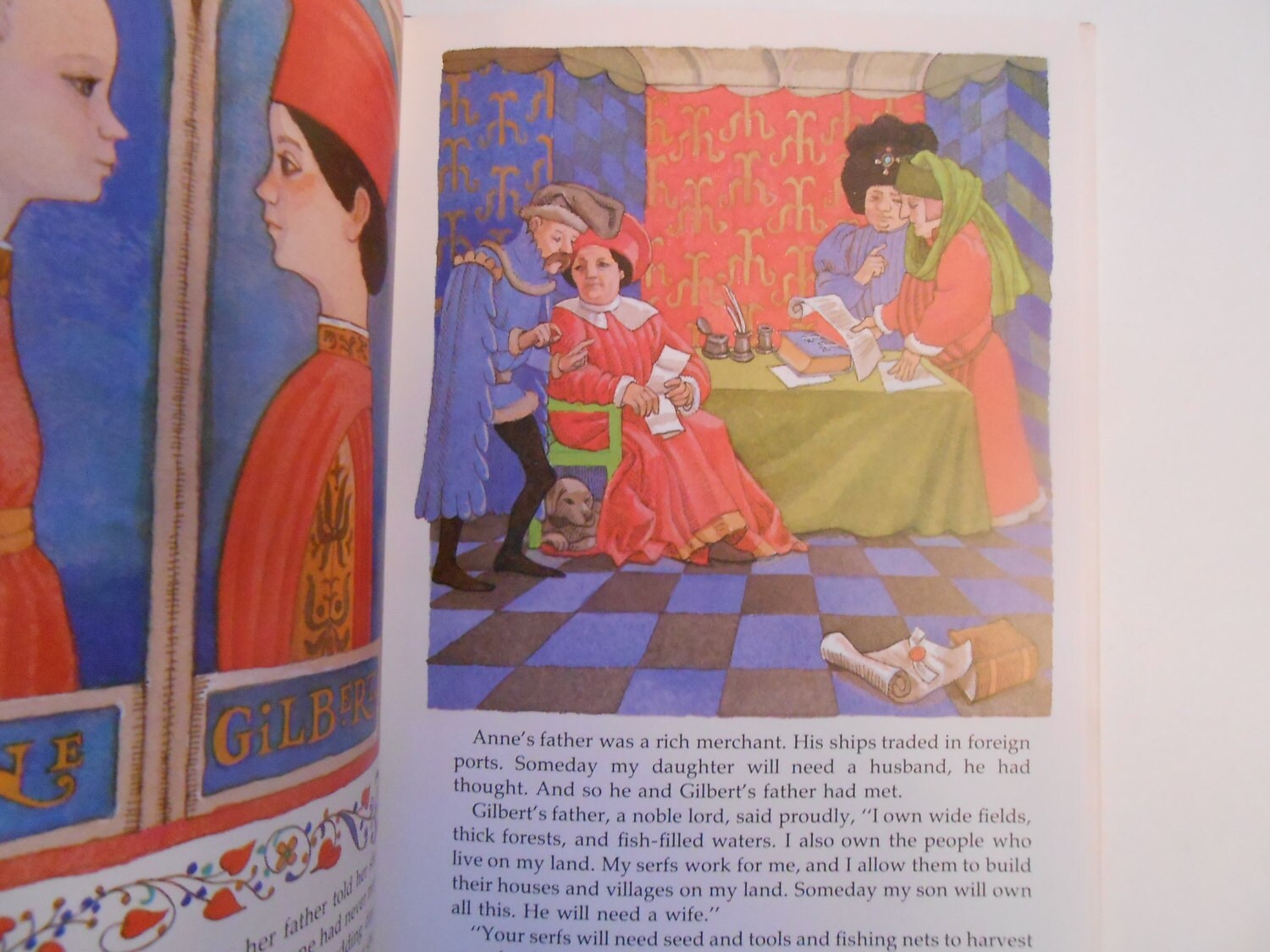 Merry Ever After, a Vintage Children's Book, Middle Ages Medieval Times ...