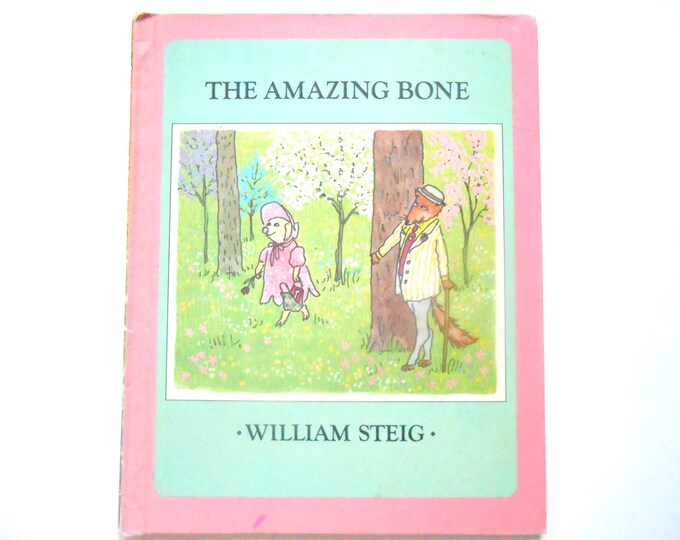 The Amazing Bone, a Vintage Children's Book by William Steig - Etsy
