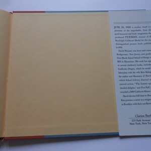 June 29, 1999, a Vintage Children's Book by David Wiesner - Etsy