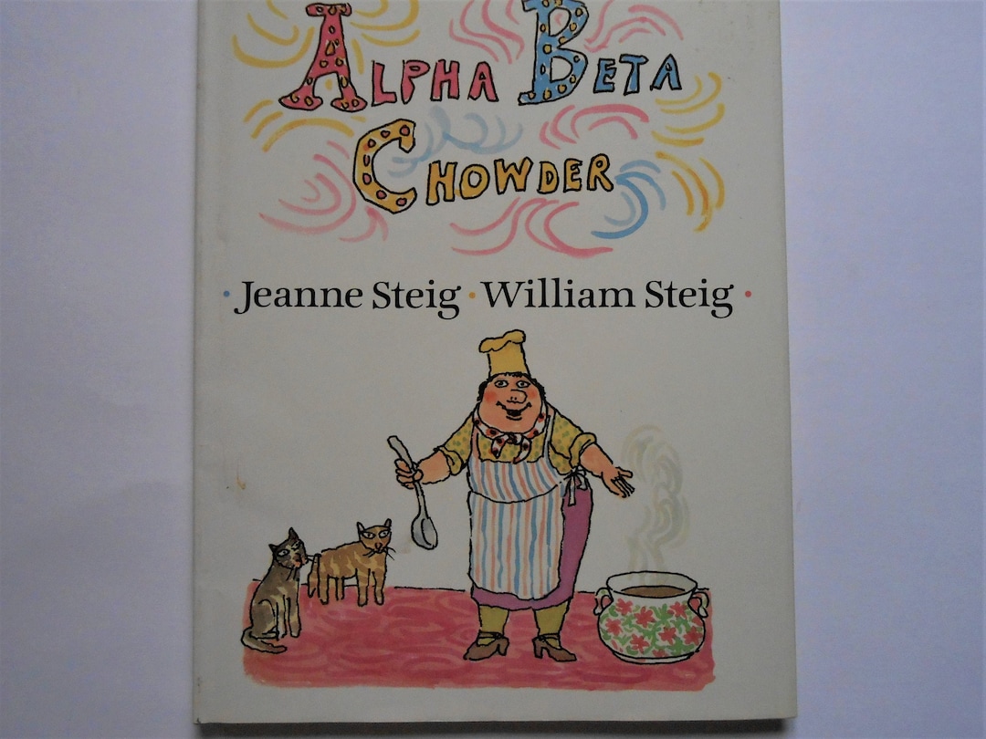 Alpha Beta Chowder, a Vintage Children's Alphabet Book - Etsy
