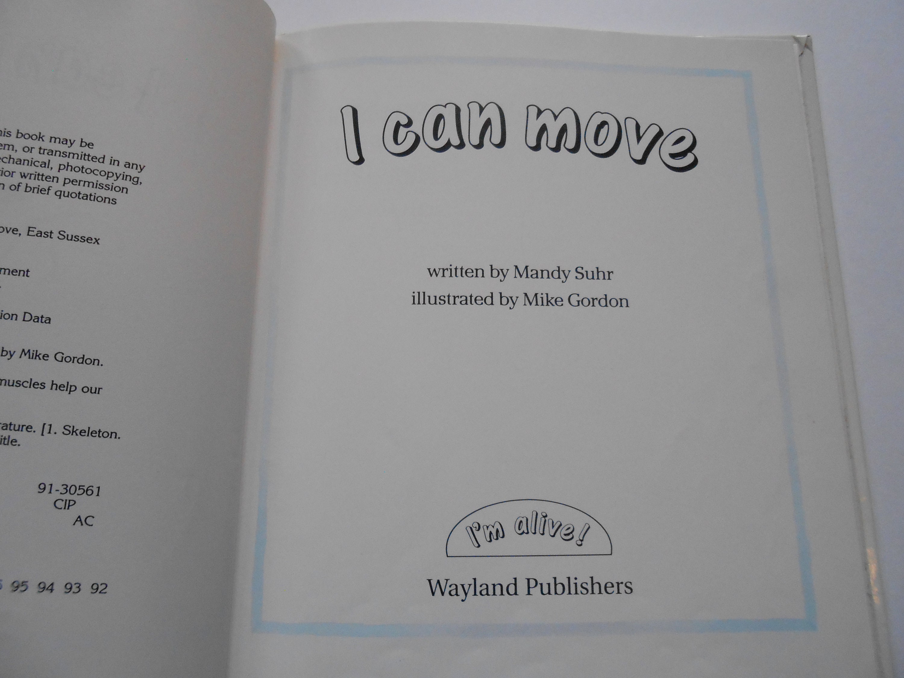 I Can Move, a Vintage Children's Book by Mandy Suhr - Etsy
