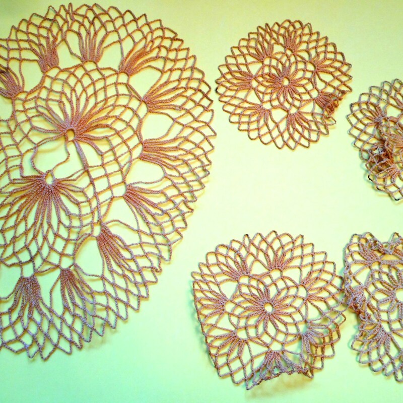 Colored Doilies - Etsy