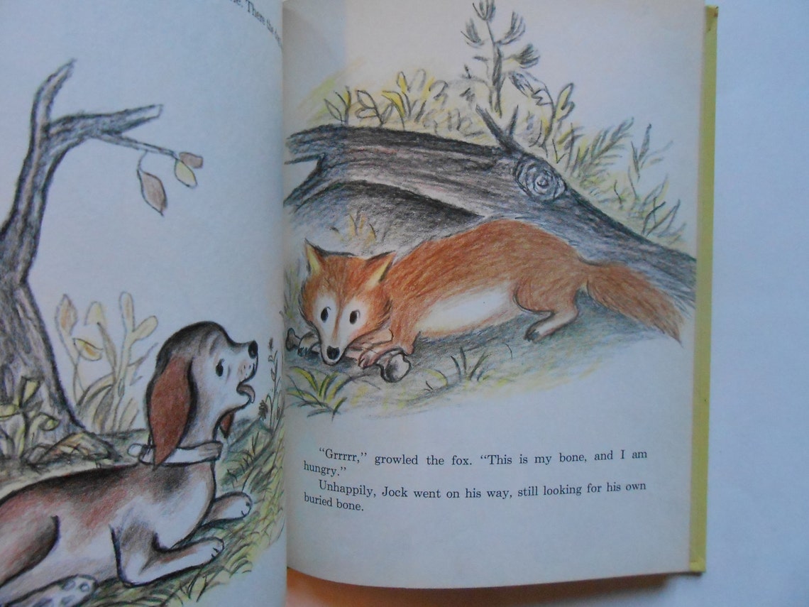 The Hungry Book a Vintage Children's Picture Book by - Etsy