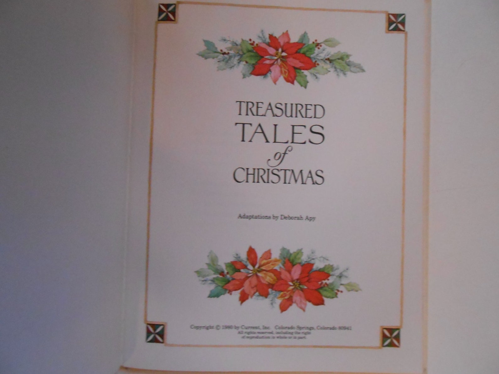 Treasured Tales of Christmas a Vintage Holiday Book Advent - Etsy