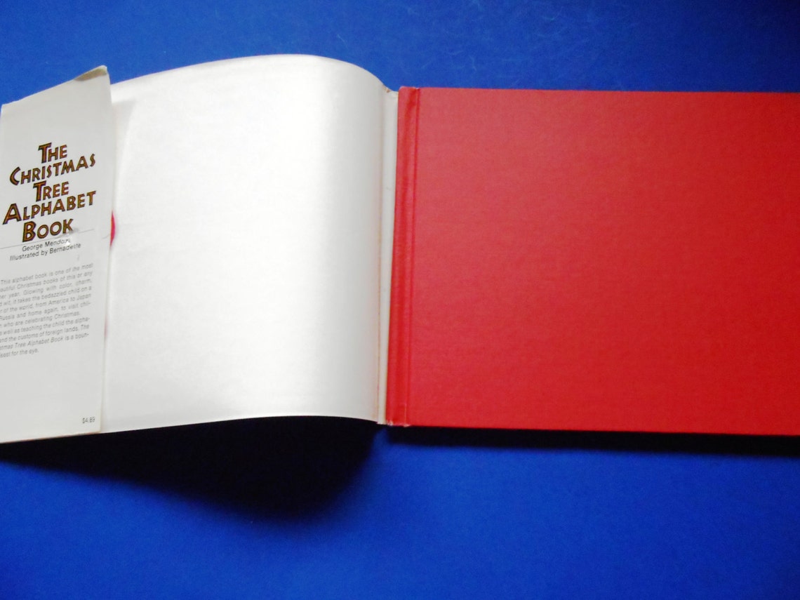 The Christmas Tree Alphabet Book, a Vintage Children's ABC Book - Etsy