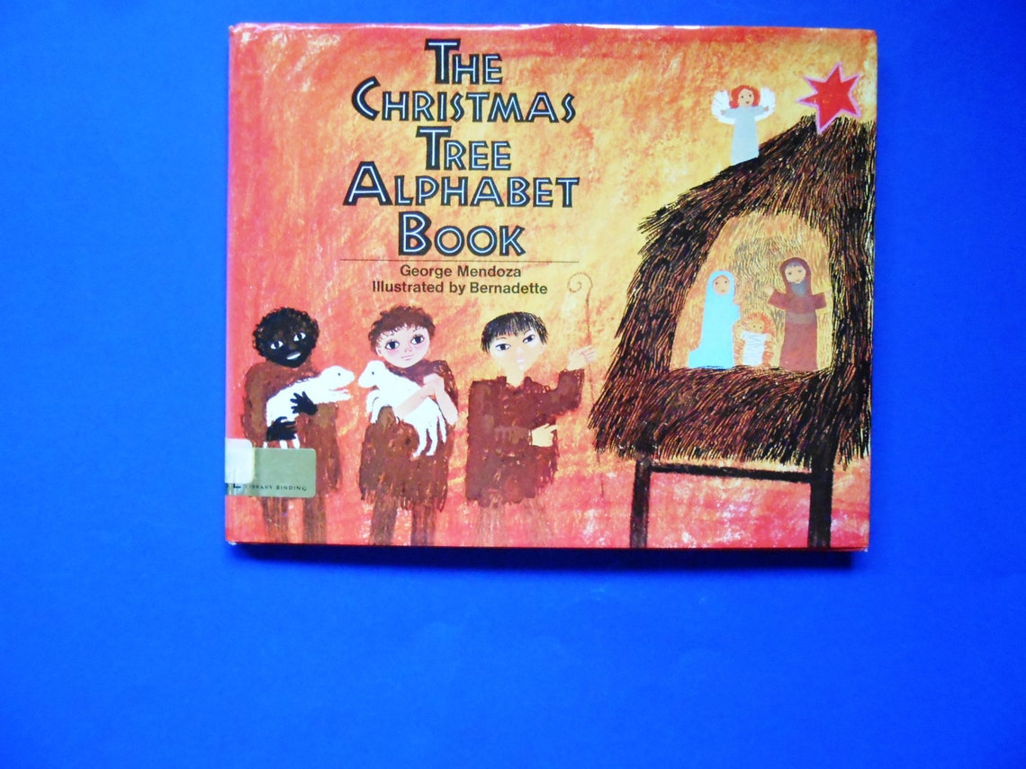 The Christmas Tree Alphabet Book, a Vintage Children's ABC Book - Etsy