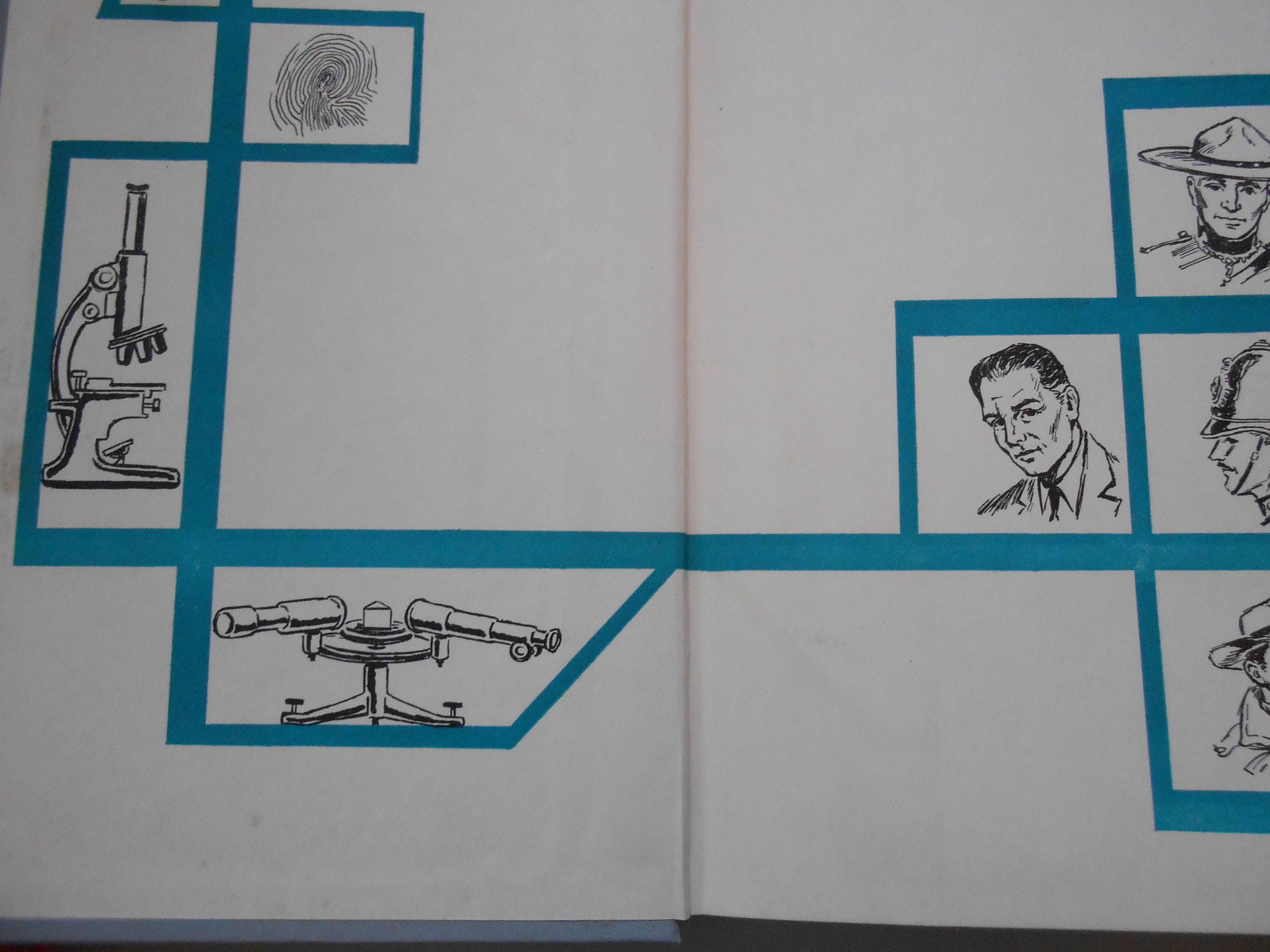 The Real Book About Crime Detection a Vintage Children's - Etsy
